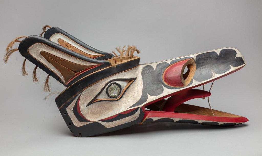 Articulated Old Style Raven Headdress by Ivan Otterlifter (1936-1999 ...