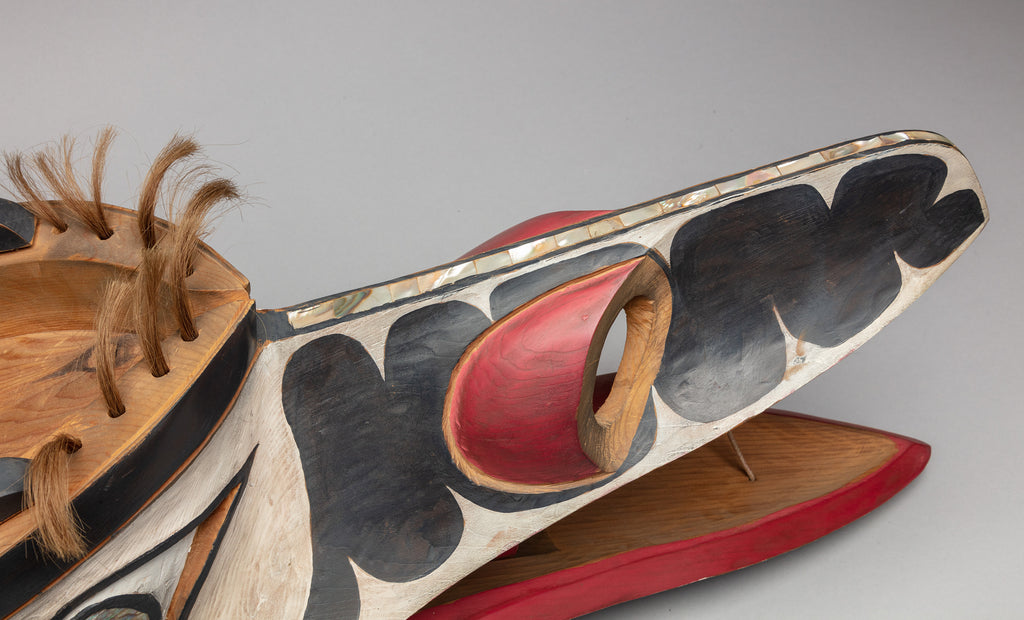 Articulated Old Style Raven Headdress by Ivan Otterlifter (1936-1999 ...