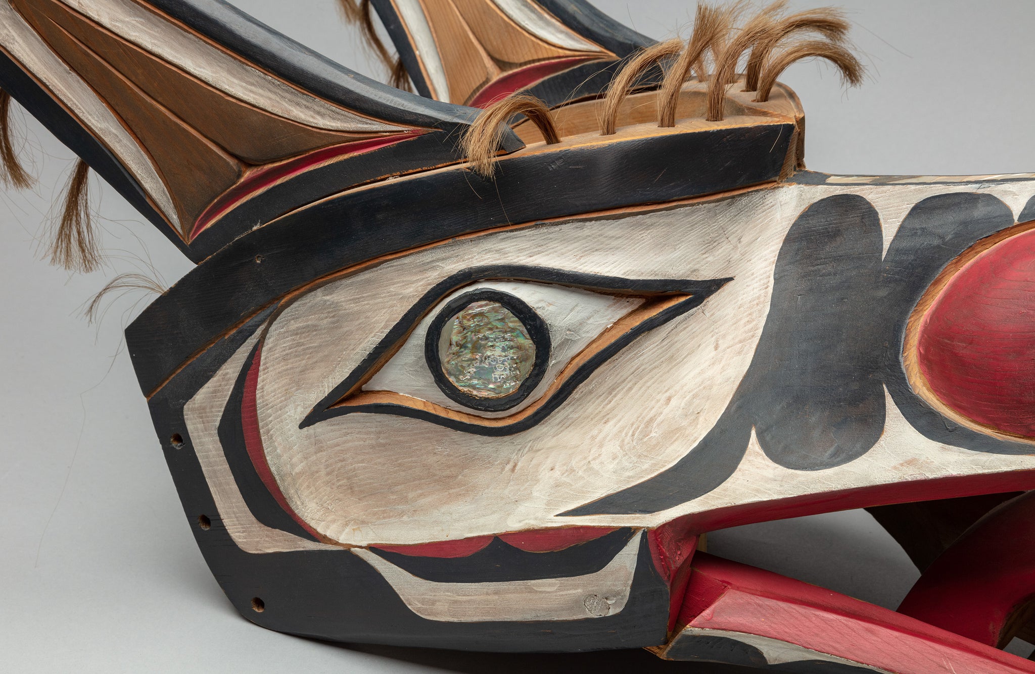 Articulated Old Style Raven Headdress by Ivan Otterlifter (1936-1999 ...