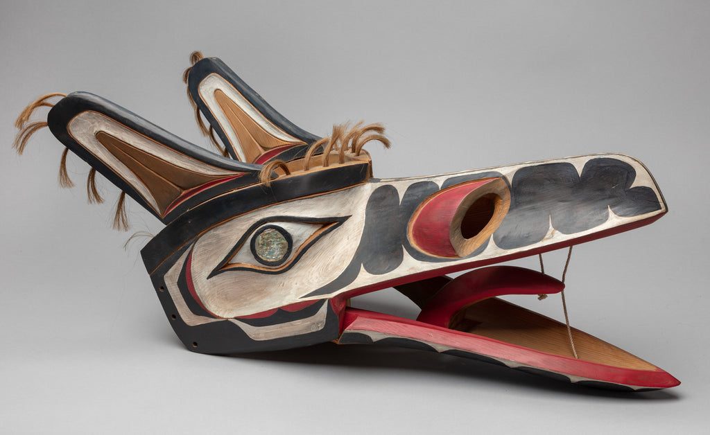 Articulated Old Style Raven Headdress by Ivan Otterlifter (1936-1999 ...
