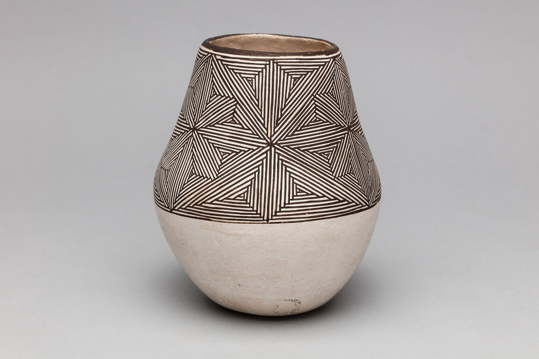 Pot with Geometric Designs by Marie Chino (1907-1982), Acoma Pueblo ...