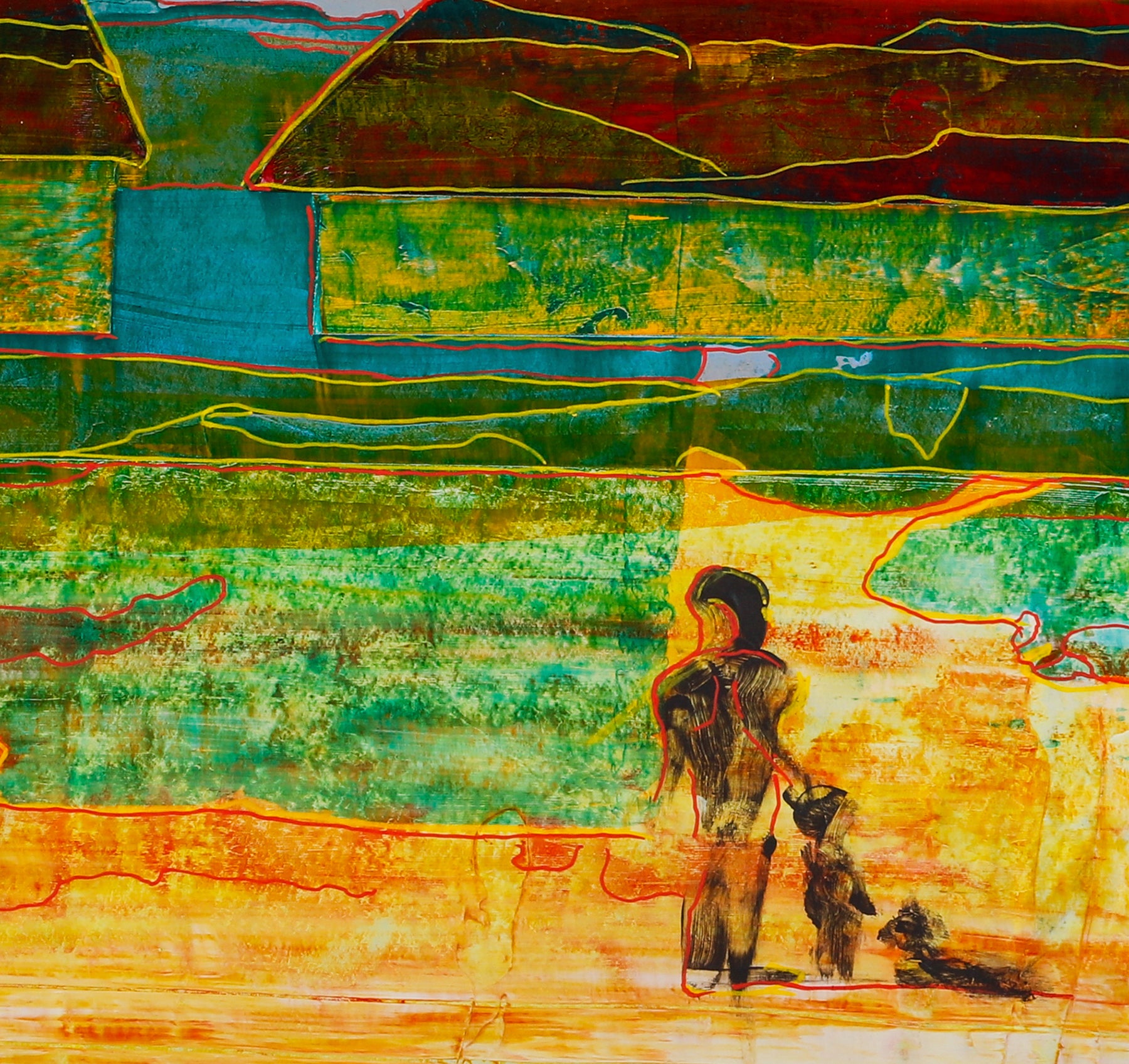 Three Longhouses, 2019 by Greg A. Robinson, Chinook Nation – Quintana ...