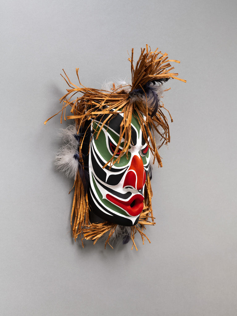 Stump Mask by Alfred Scow, Kwakwaka'wakw – Quintana Galleries