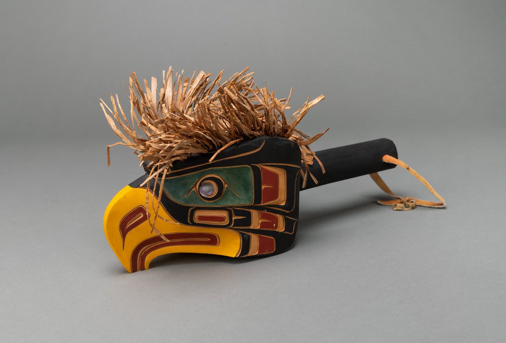 Eagle Rattle by Jack James, Kwakwaka'wakw – Quintana Galleries