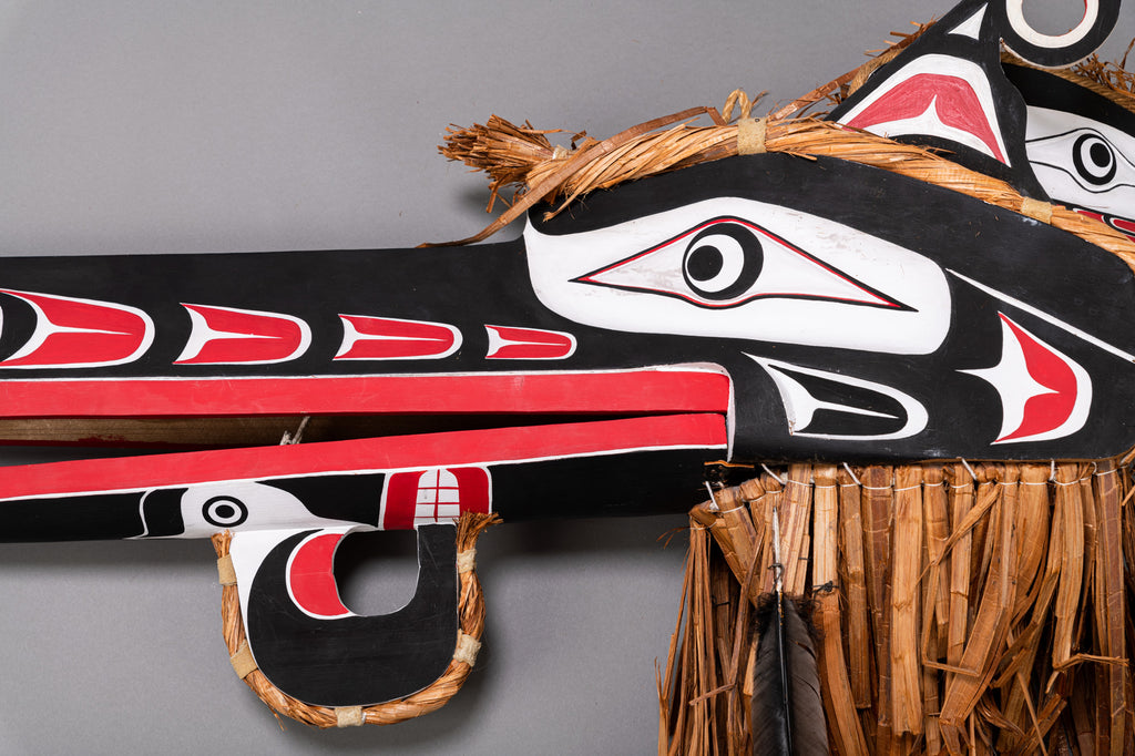 Double Sided Hamatsa Mask of Hok Hok and Hamatsa Raven by Tony Gulbran ...