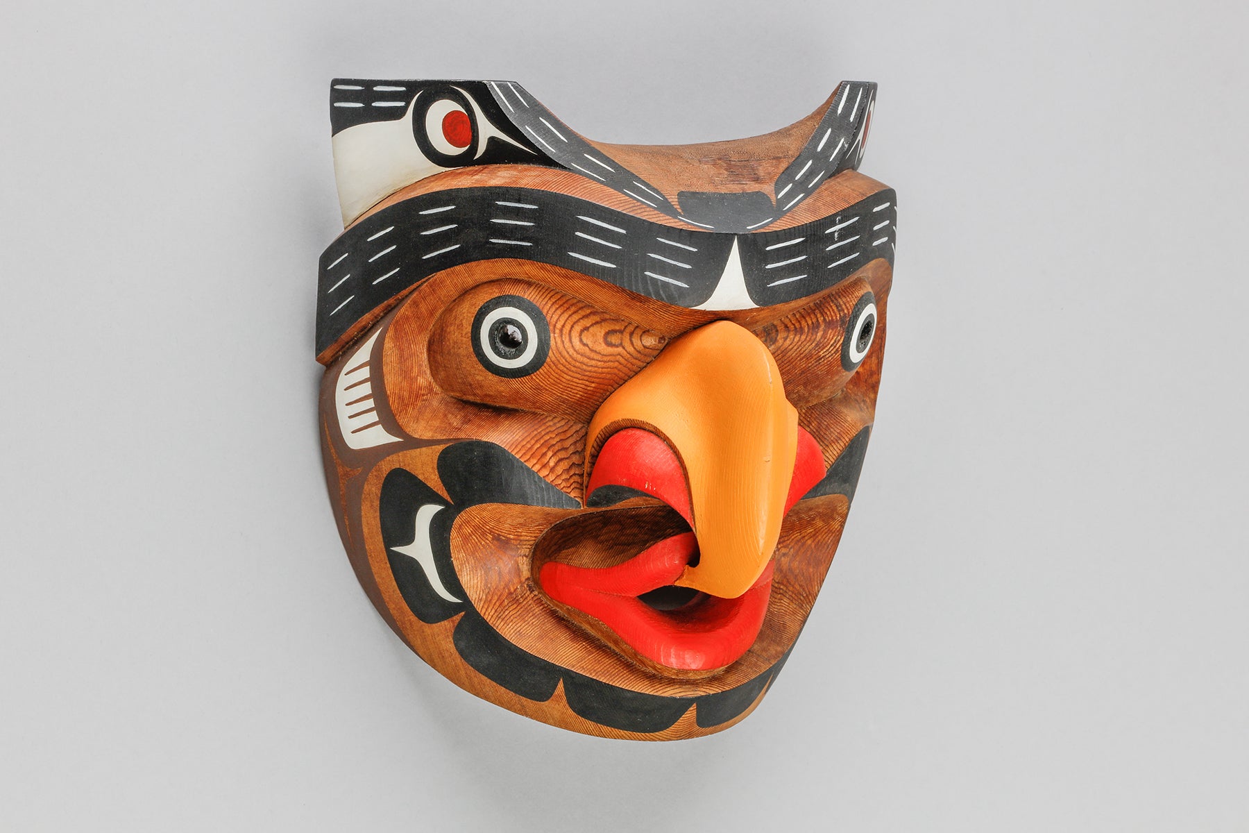 Kwagiulth Grouse Mask by Tony Hunt Jr. (1961-2017) – Quintana Galleries