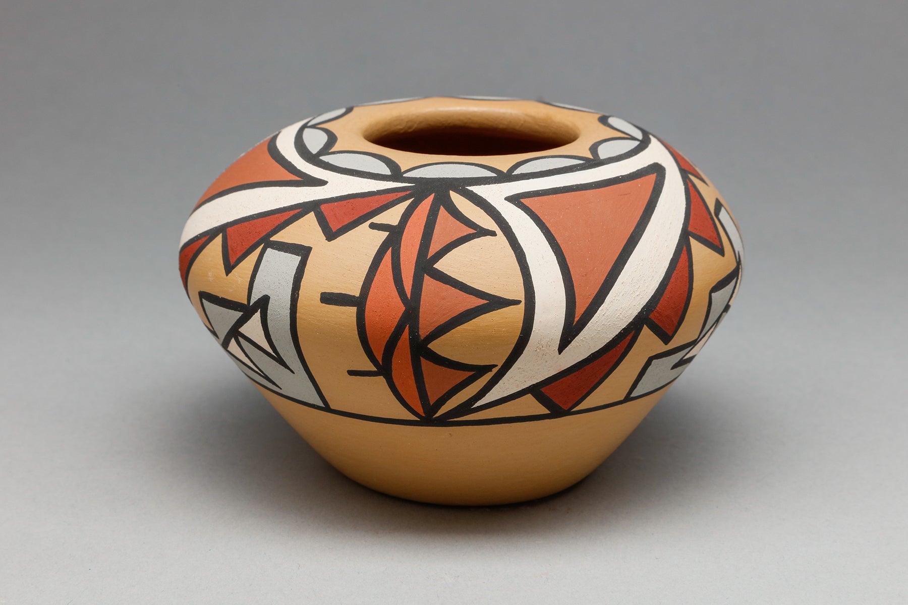 Polychrome Pot by Joe & Thelma Talachy, Pojoaque Pueblo – Quintana ...