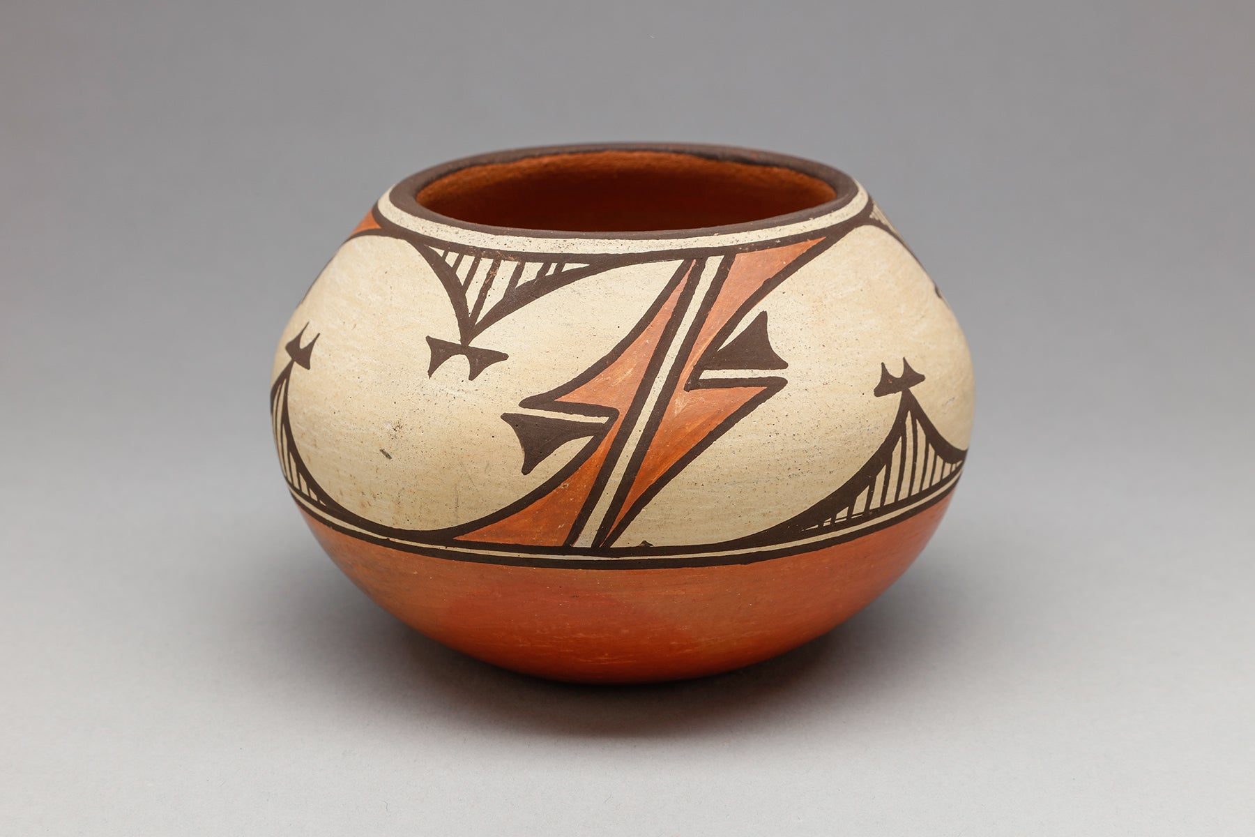 Traditional Pot, c. 1960, Kewa (Santo Domingo) Pottery – Quintana Galleries