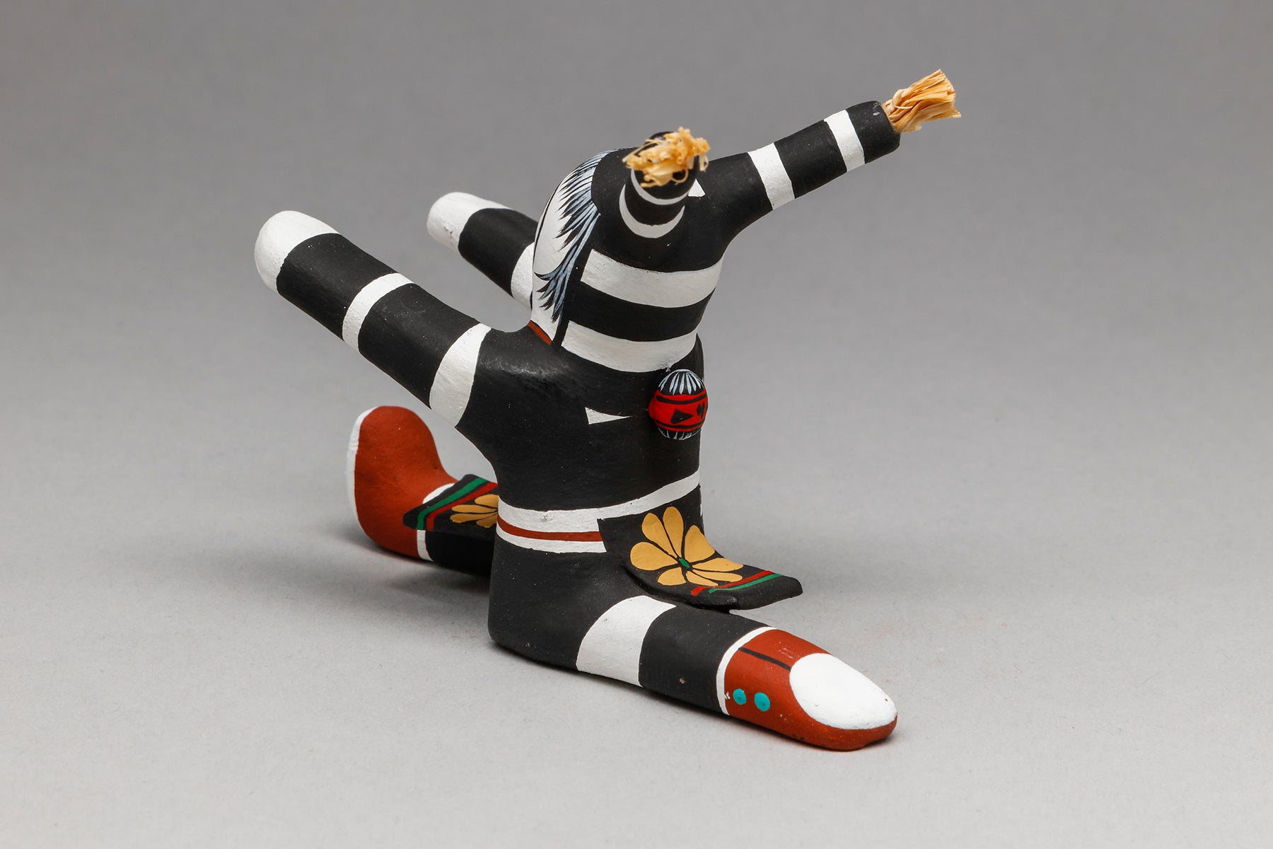 Koshari Clown Figure by Tony Dallas, Hopi Pueblo – Quintana Galleries
