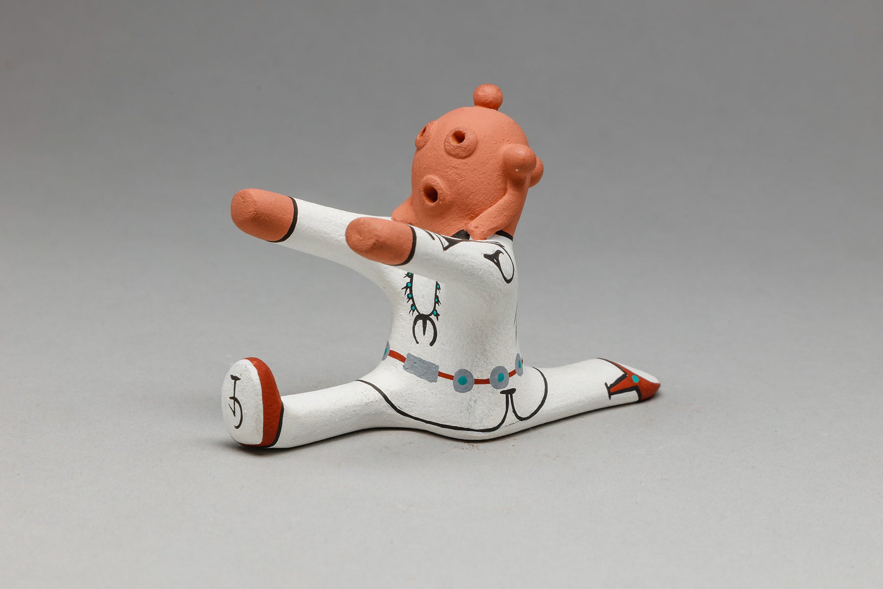 Mudhead Figure by Tony Dallas, Hopi Pueblo – Quintana Galleries