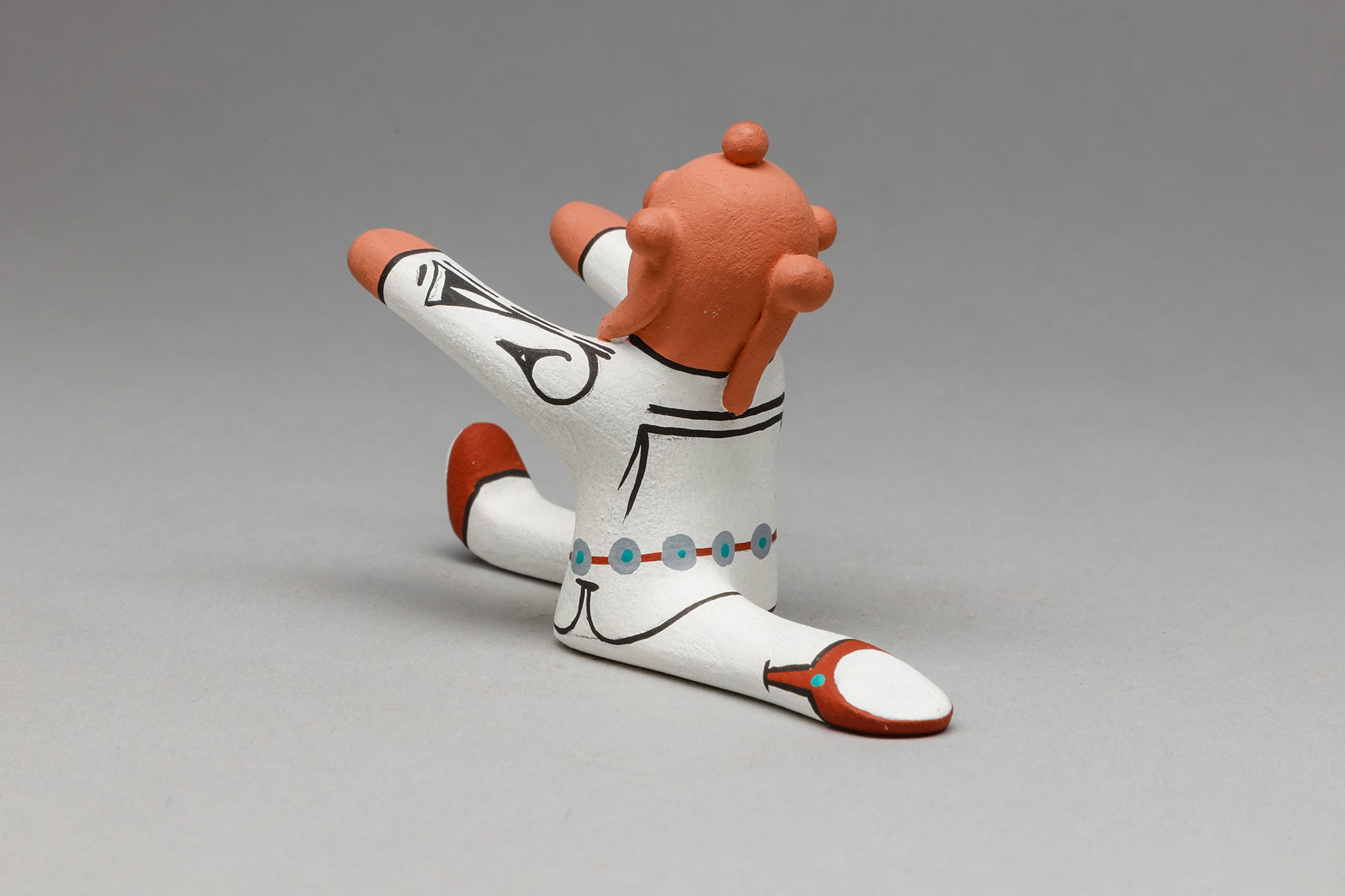 Mudhead Figure by Tony Dallas, Hopi Pueblo – Quintana Galleries
