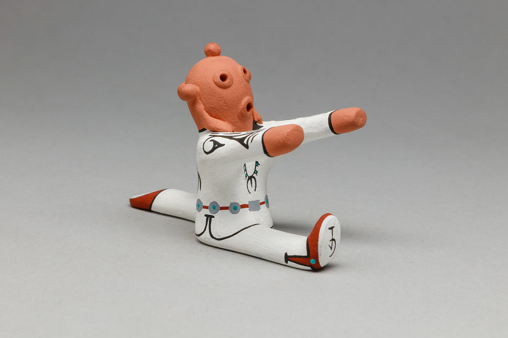 Mudhead Figure by Tony Dallas, Hopi Pueblo – Quintana Galleries
