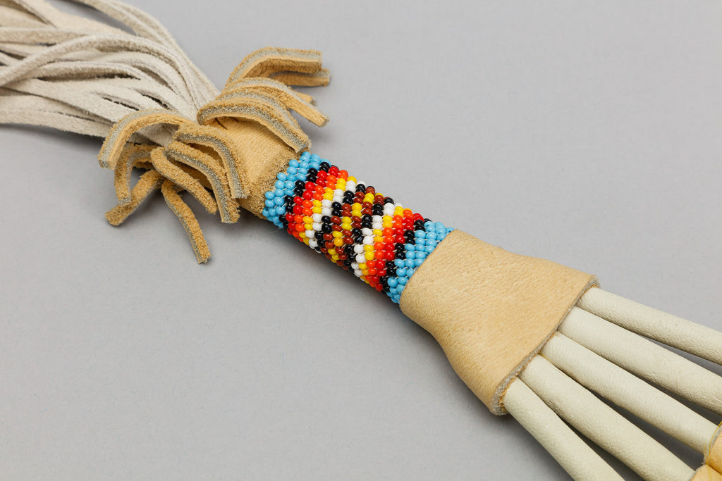 Contemporary Peyote Fan by Tom Armour, Arapaho Nation – Quintana Galleries