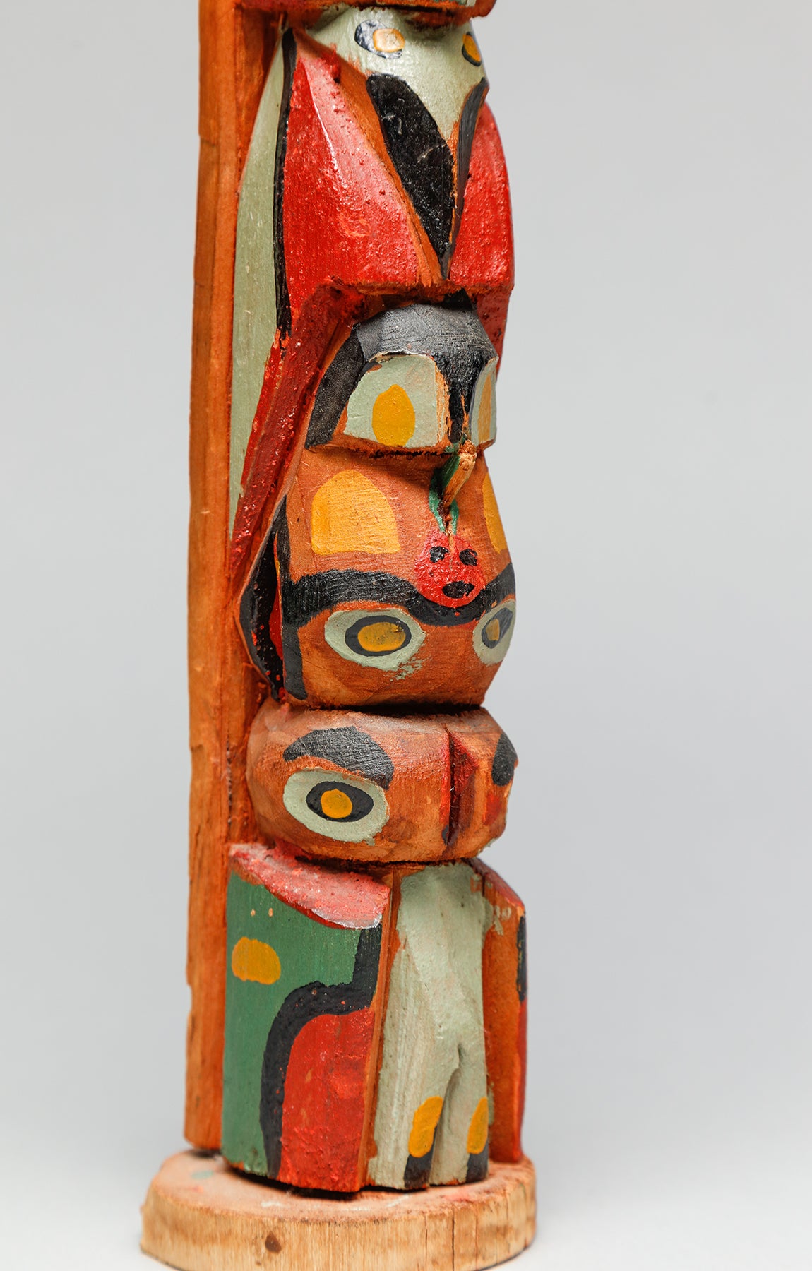 Model Totem Pole c. 1930, Tlingit – Quintana Galleries