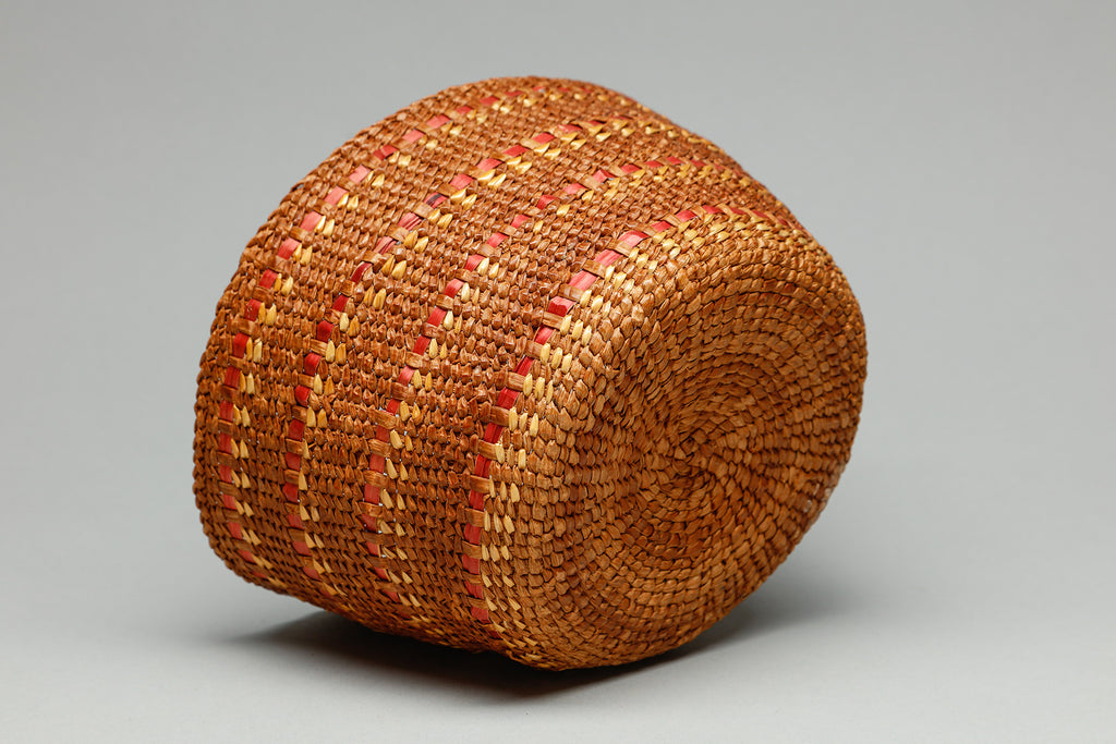 Basketry Bowl c. 1940, Chehalis – Quintana Galleries