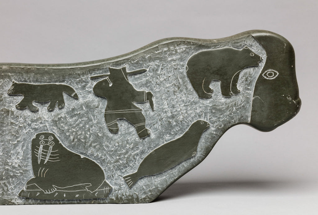 Double Sided Transformational with Hunting Scenes, c. 1970 by Jacob Tu ...