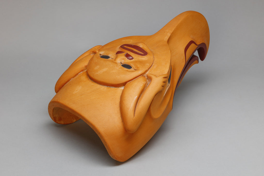 Headdress depicting Eagle and Human by Carl Stromquist, Salish ...
