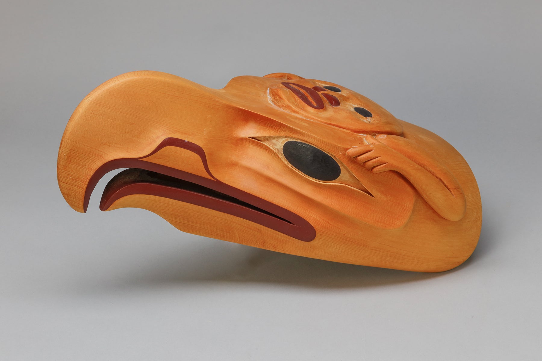 Headdress depicting Eagle and Human by Carl Stromquist, Salish ...