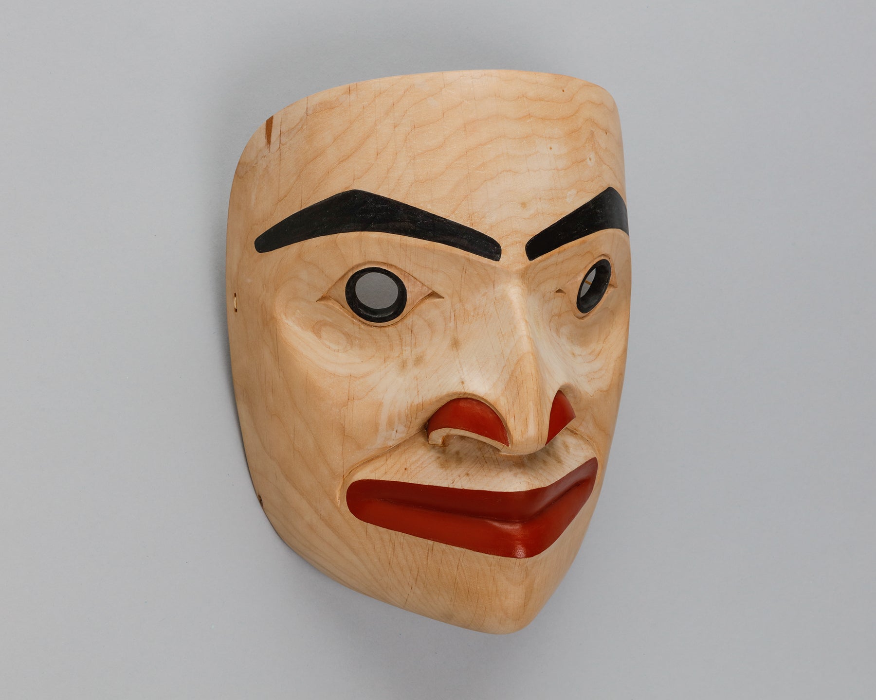 Portrait Mask by David A. Boxley, Alaskan Tsimshian – Quintana Galleries