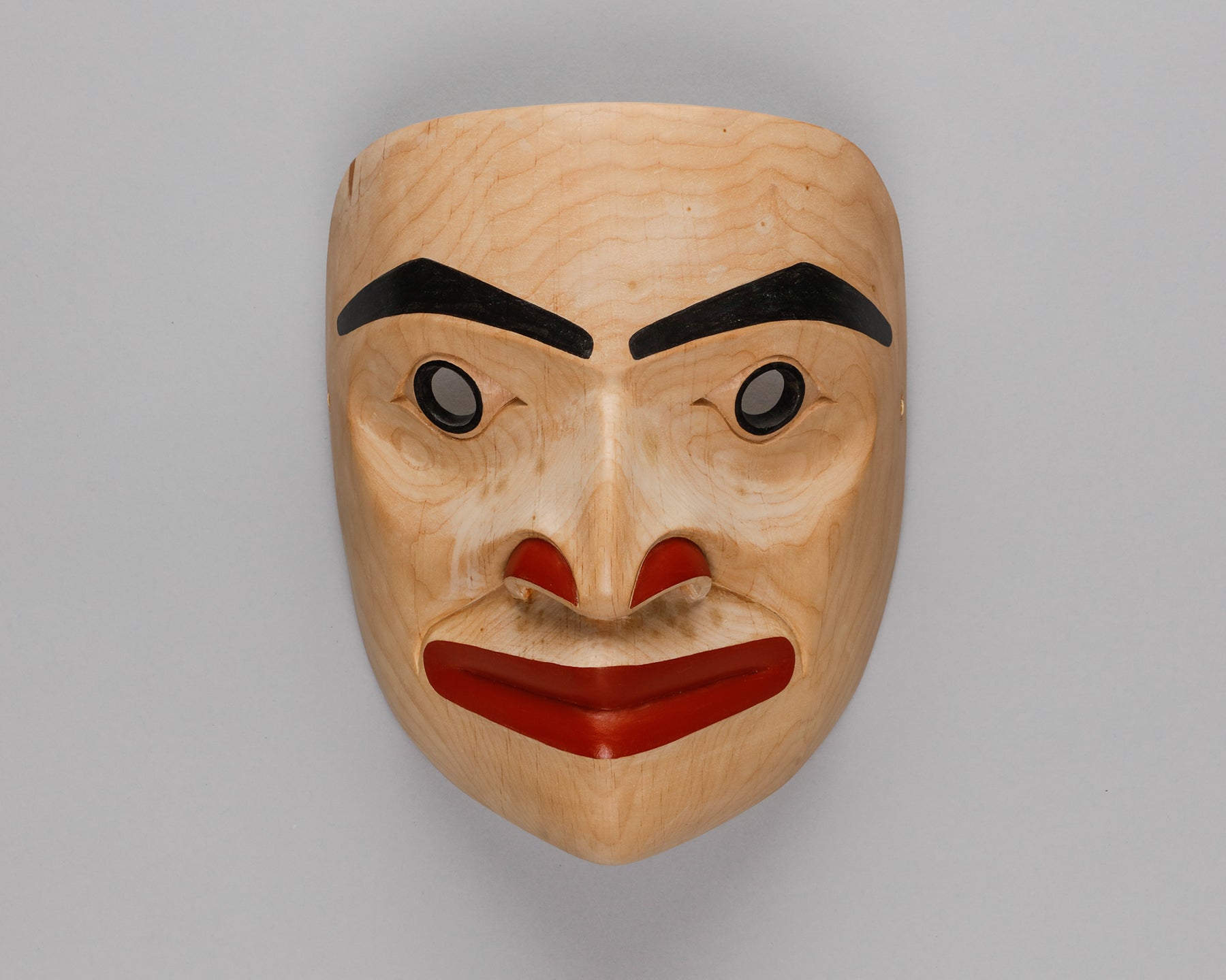 Portrait Mask by David A. Boxley, Alaskan Tsimshian – Quintana Galleries