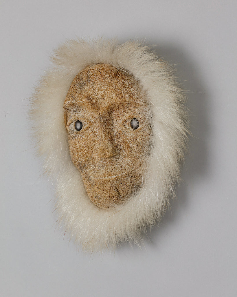 Whalebone Mask by Carson Oozeva Sr., Inupiaq – Quintana Galleries