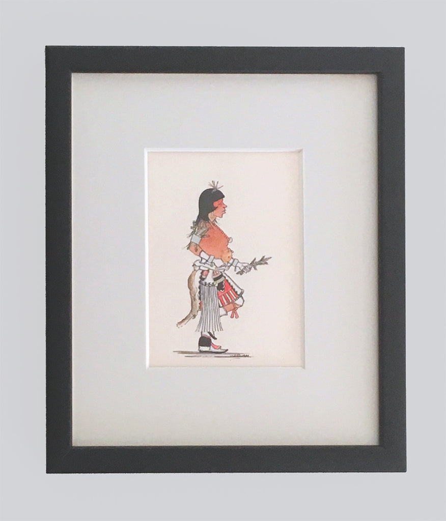Ceremonial Dancer, c. 1970 by J.D. Roybal (1922-1978), San Ildefonso P ...