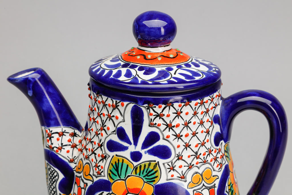 Talavera Coffee Pot, Mexico – Quintana Galleries
