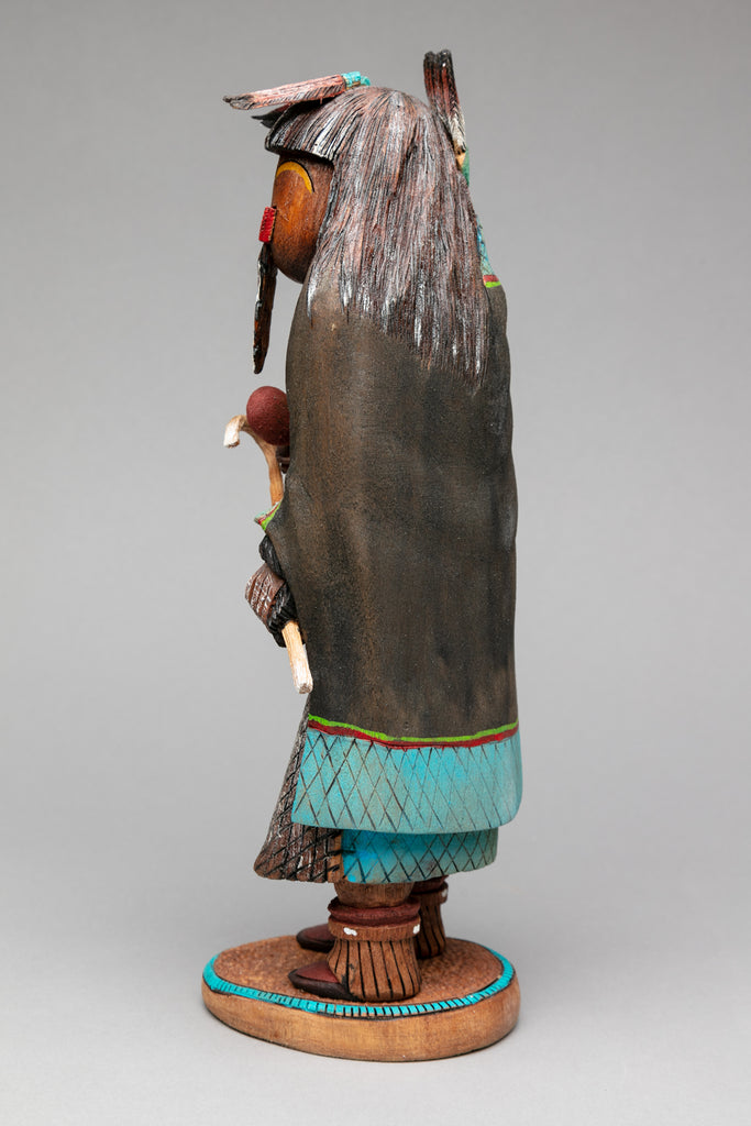 Chakwaina Shoadta (Warrior Maiden) Kachina by John Fredericks, Hopi ...