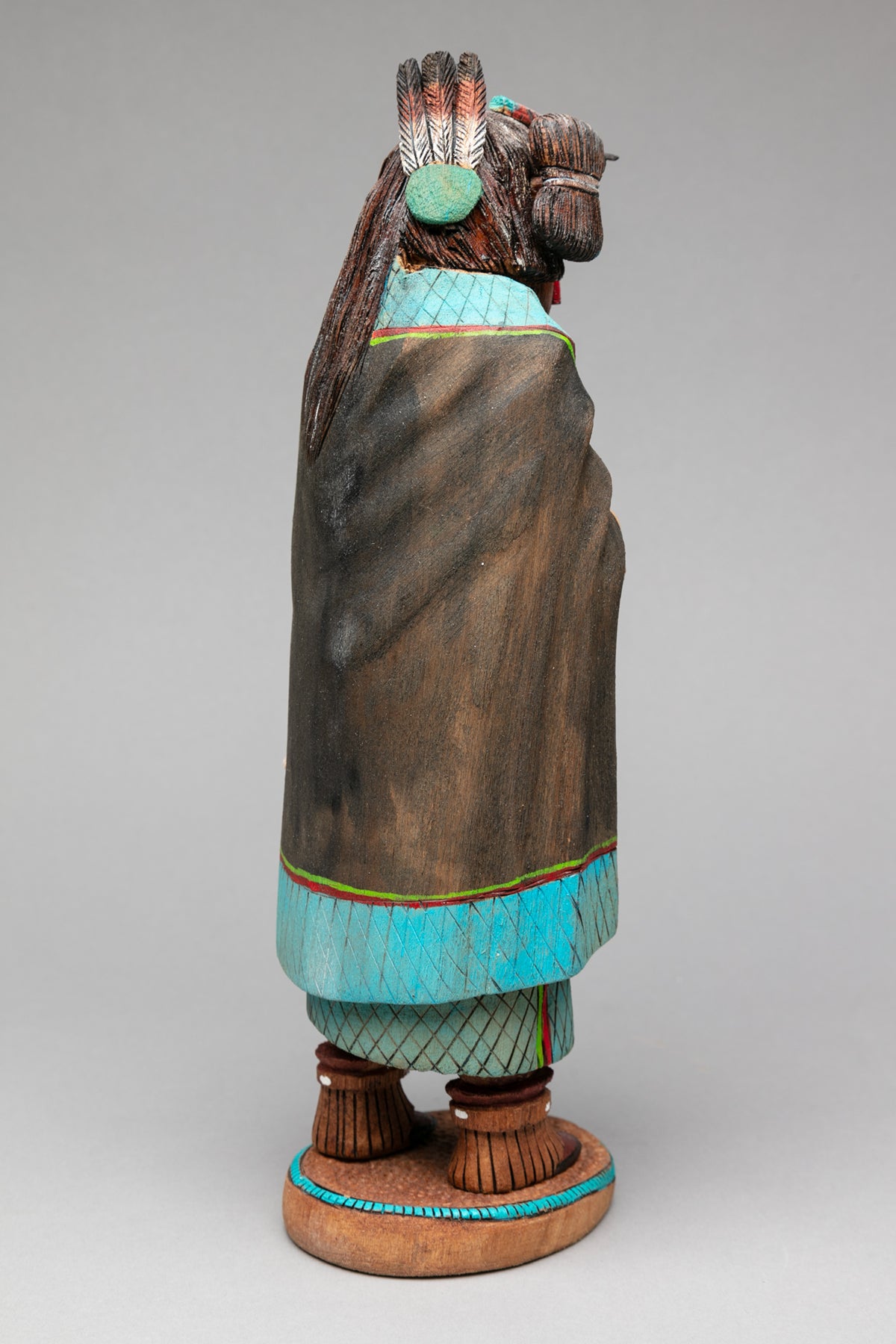Chakwaina Shoadta (Warrior Maiden) Kachina by John Fredericks, Hopi ...