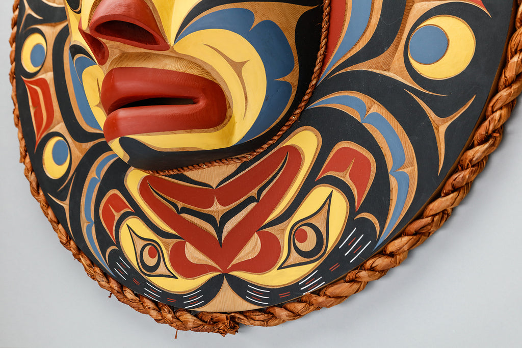 Sisiutl (Double Serpent) Moon with Sea Lion Mask by Trevor Hunt, Kwakw ...