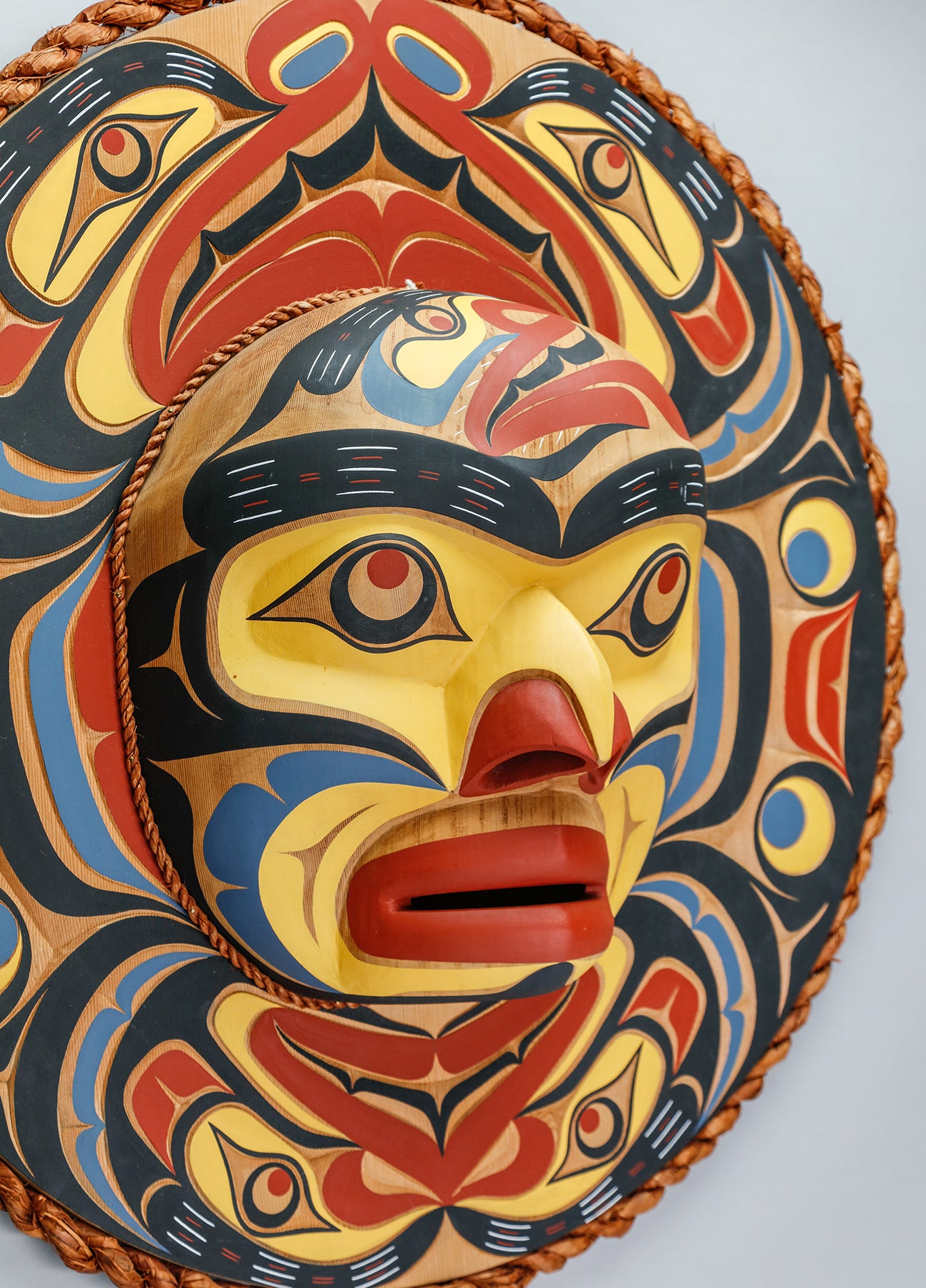 Sisiutl (Double Serpent) Moon with Sea Lion Mask by Trevor Hunt, Kwakw ...