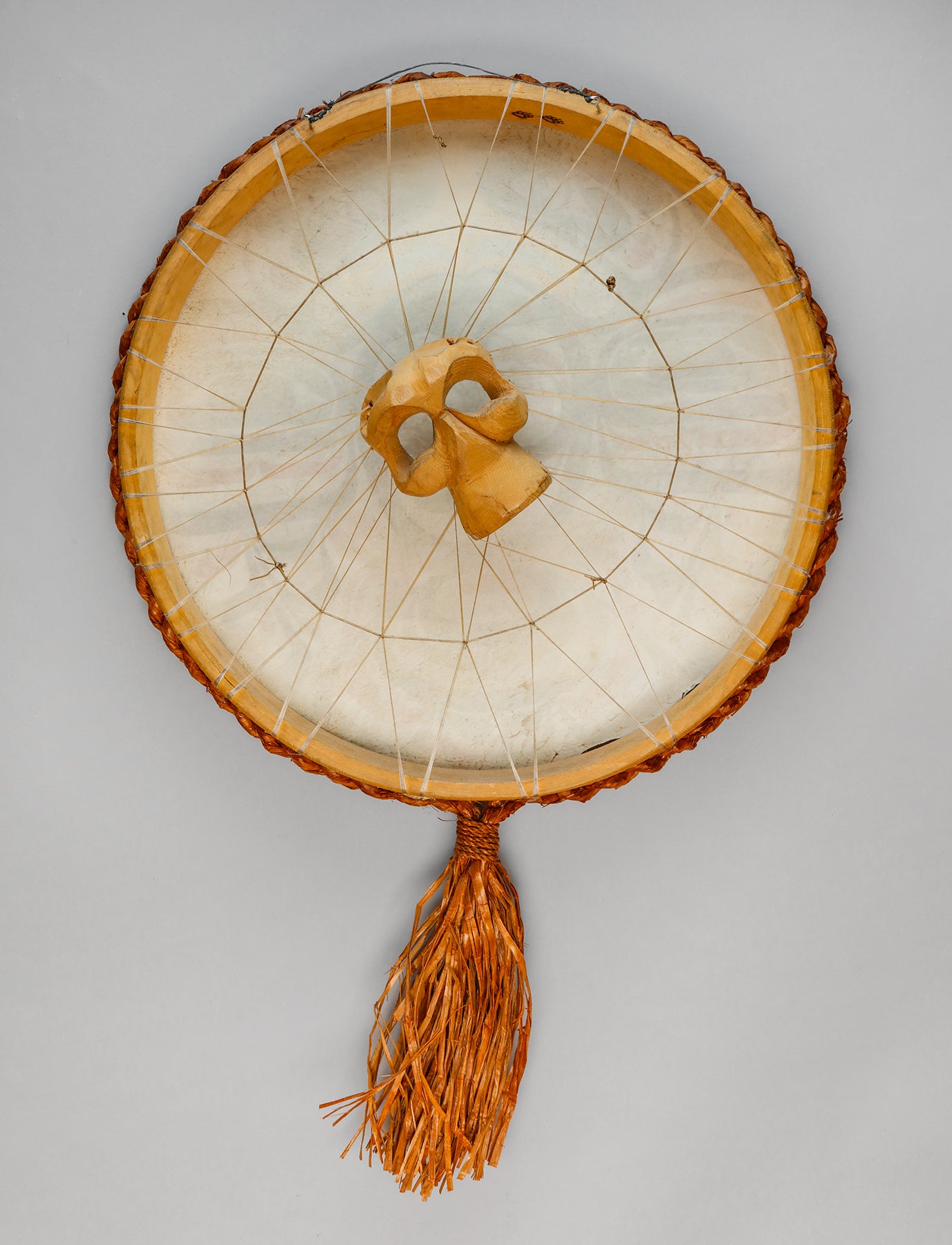 Hamatsa Drum depicting Thunderbird by Trevor Hunt, Kwakwaka'wakw ...