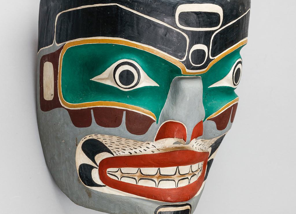 Speaker Mask, c. 1950 by Chief Sam Henderson (1905-1982), Kwakwaka'wak ...