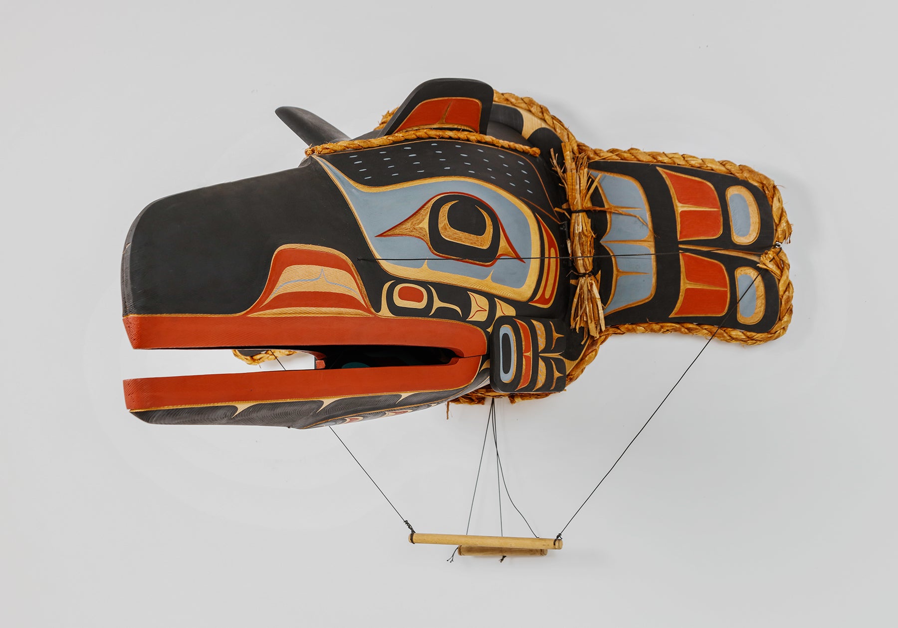 Transformation Mask depicting Raven by Tom D. Hunt, Kwakwaka'wakw ...