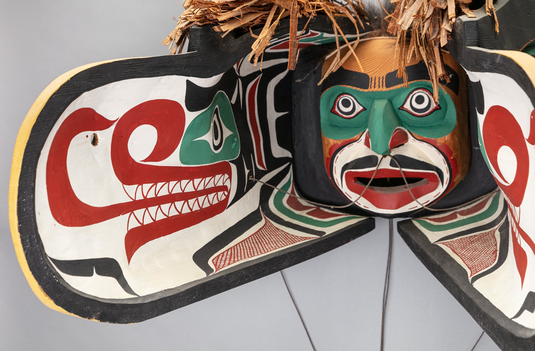 Thunderbird Transformation Mask, c. 1980 by Lelooska (1933 - 1996 ...