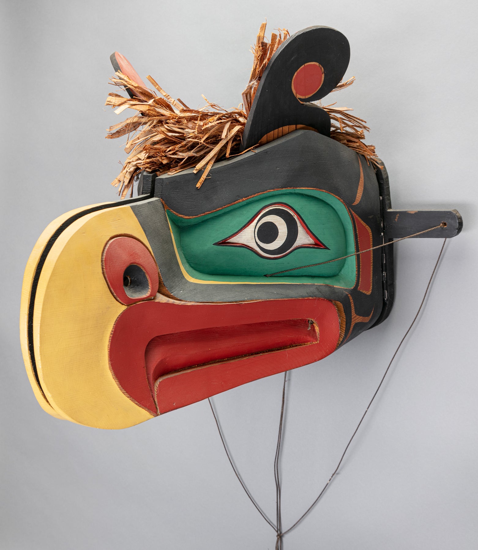 Thunderbird Transformation Mask, c. 1980 by Lelooska (1933 - 1996 ...